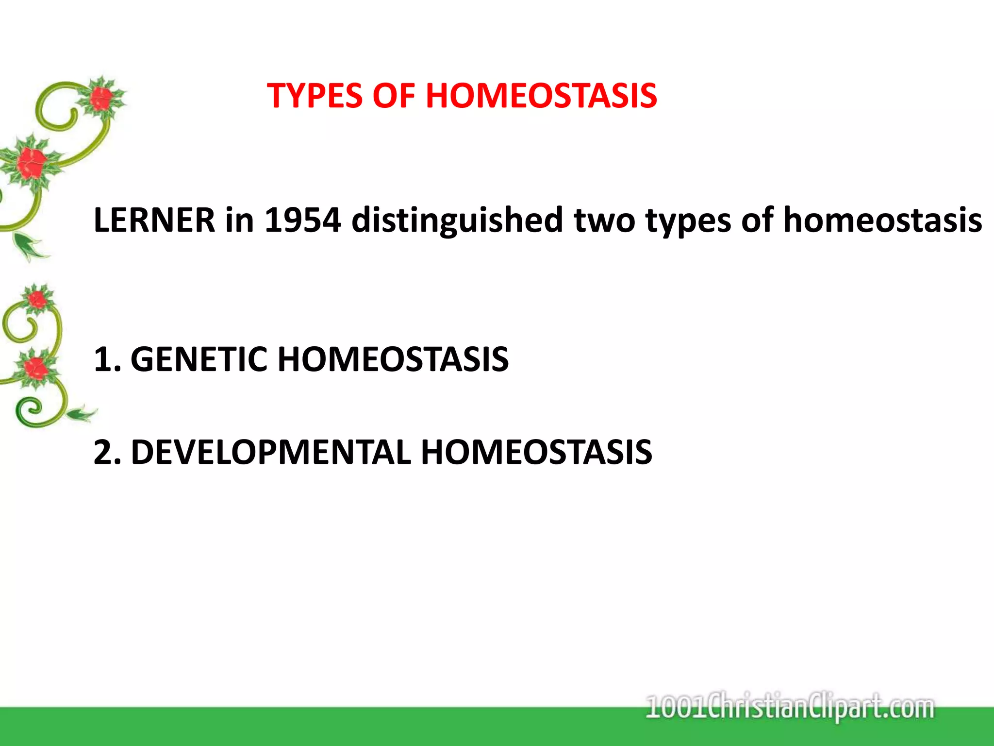 Developmental homeostasis | PPT