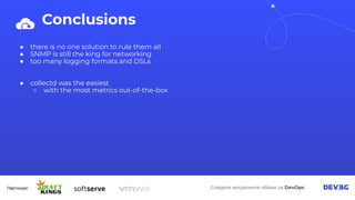 Dev.bg DevOps March 2024 Monitoring & Logging | PPT