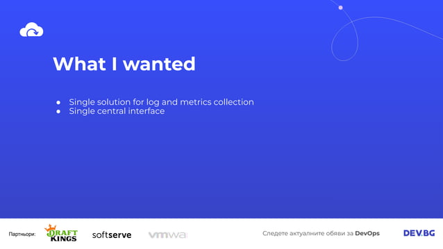 Dev.bg DevOps March 2024 Monitoring & Logging | PPT
