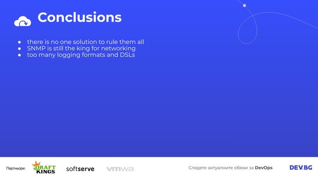 Dev.bg DevOps March 2024 Monitoring & Logging | PPT