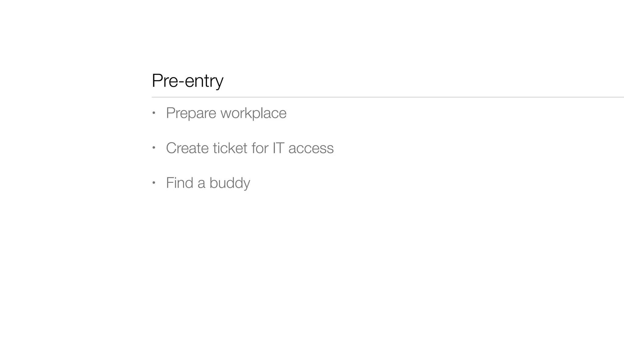 Technical Onboarding | PPT