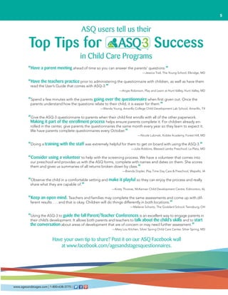 Developmental Screening Toolkit | PDF