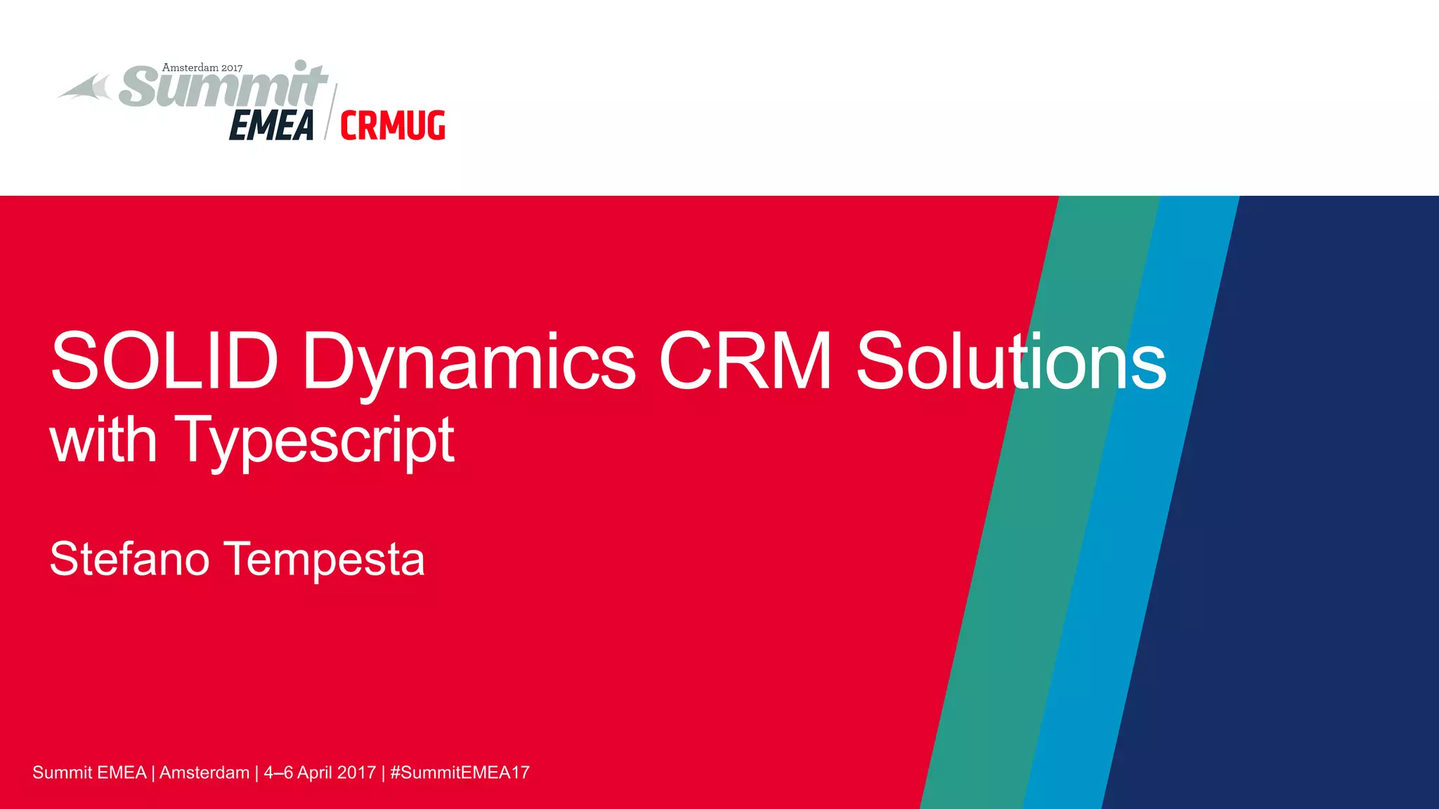 Solid Dynamics Crm Solutions With Typescript Ppt