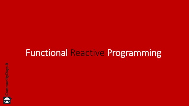 Functional Reactive Programming | PPT