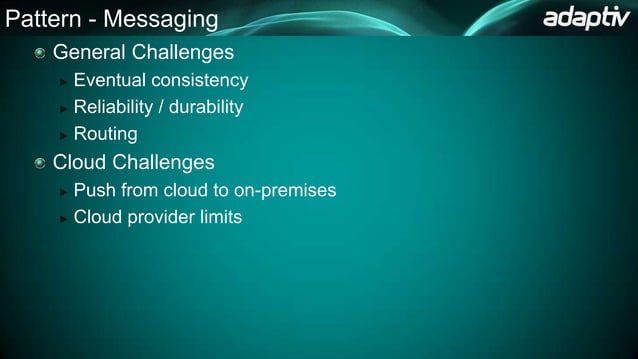 Microsoft cloud integration patterns - BizTalk/Azure | PPT