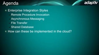 Microsoft cloud integration patterns - BizTalk/Azure | PPT