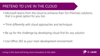 SharePoint Fest Chicago - From SharePoint to Office 365 Development | PPT