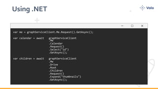 SharePoint Fest DC - Everything your need to know about the Microsoft Graph as a SharePoint ...