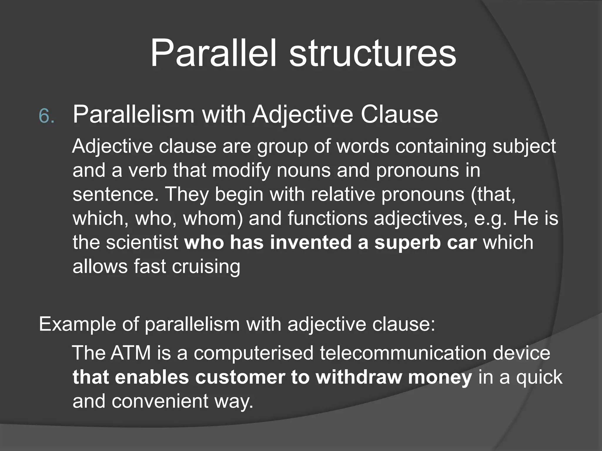 Parallelism Structures | PPT