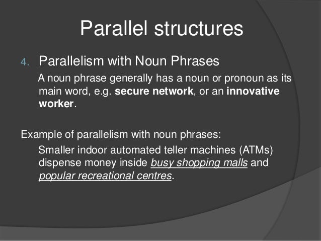 Parallelism Structures