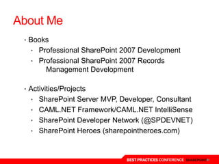 DEV212 SharePoint 2010 Records Management Development | PPT