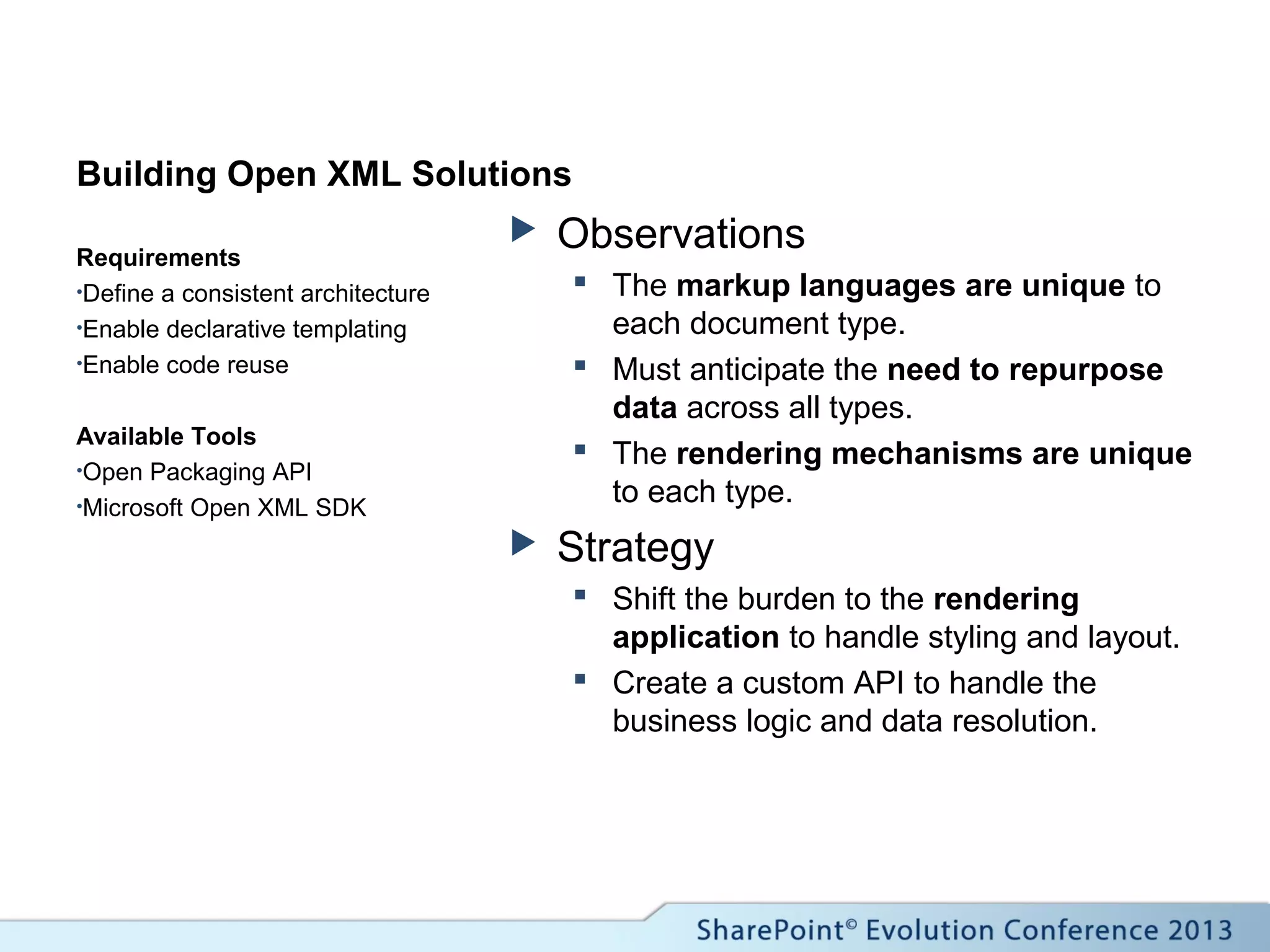 Spevo13 Dev213 Document Assembly Deep Dive Part 2 Ppt