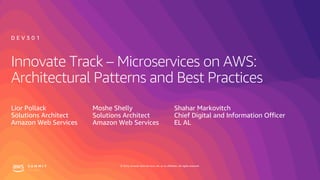 Microservices on AWS: Architectural Patterns and Best Practices | AWS ...
