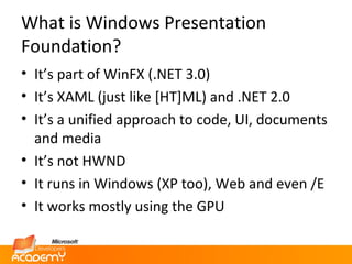 Wpf Under The Hood Engines | PPT
