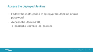 Continuous Delivery to Kubernetes with Jenkins and Helm | PPT
