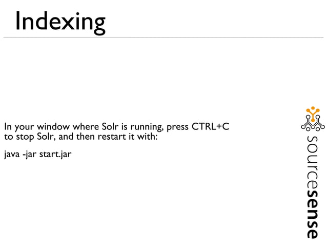 Dev8d Apache Solr Tutorial