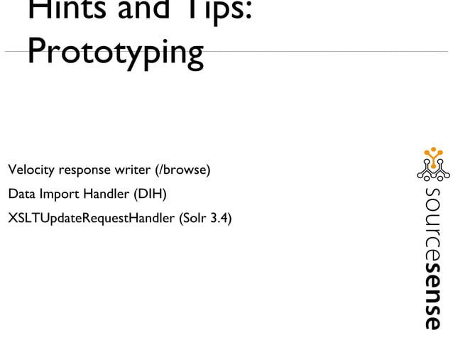 Dev8d Apache Solr Tutorial 
