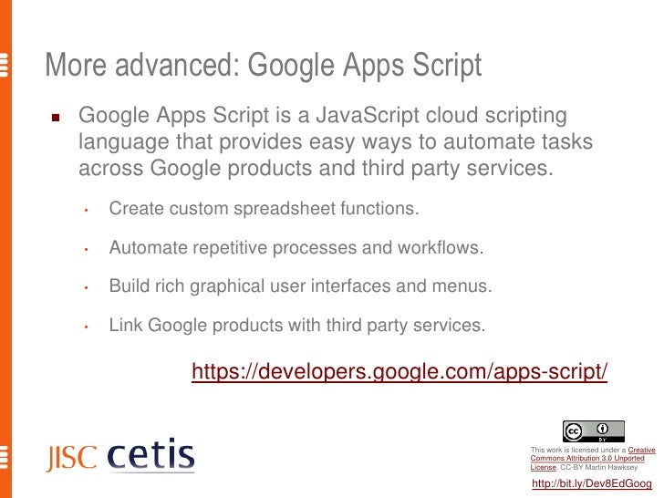 Hacking stuff together with Google Spreadsheets