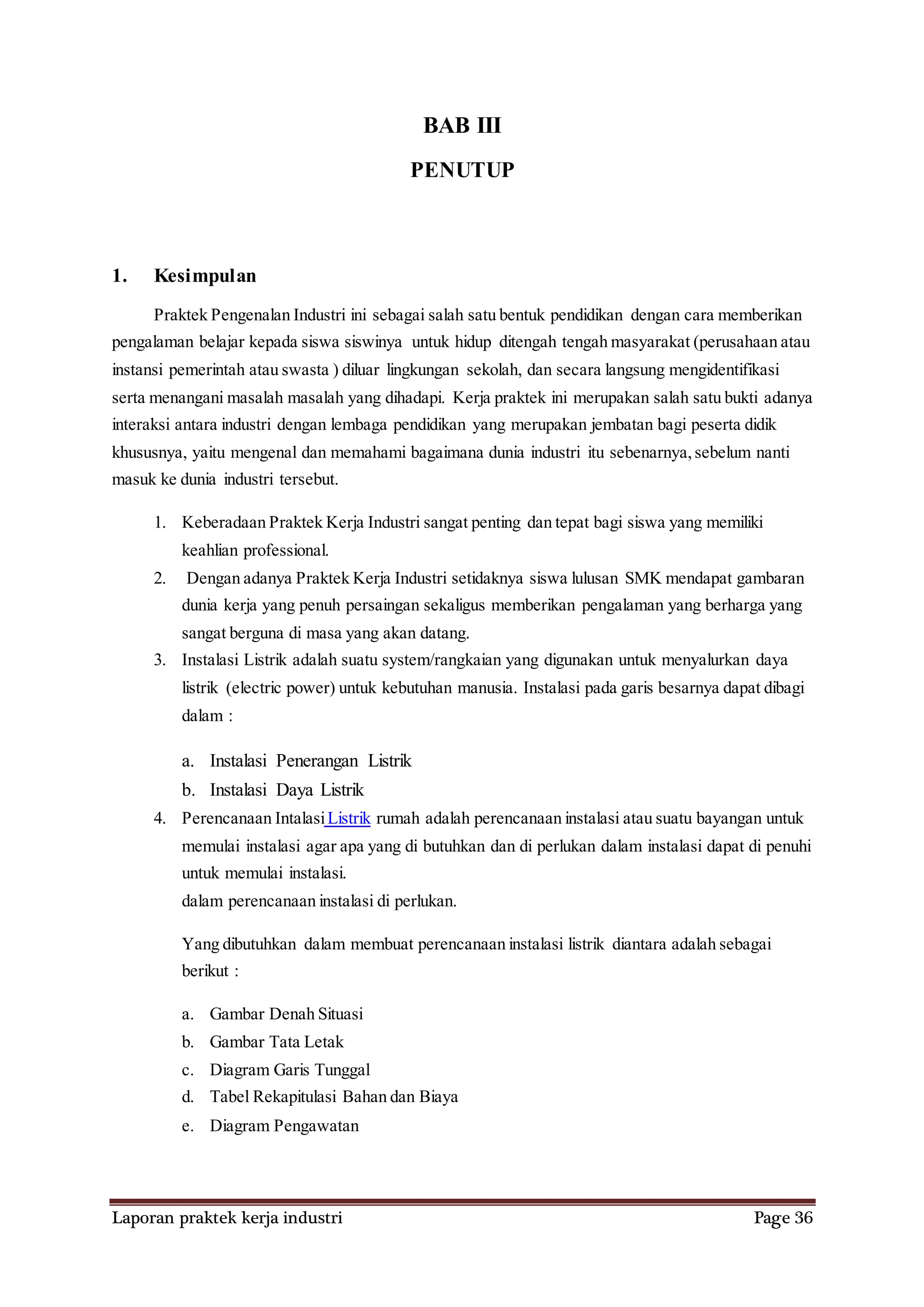 Laporan Magang Jaringan Distribusi | DOCX