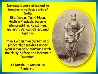 Devadasi | PPSX | Hinduism | Religion & Spirituality