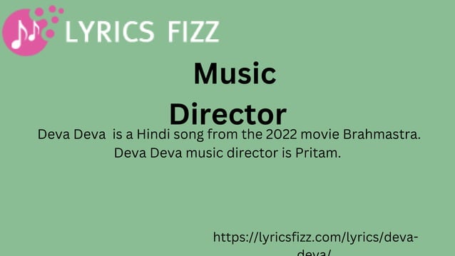 Deva Deva Lyrics.pptx