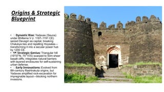 Devagiri Fort Presentation secular architecture.pptx.pptx
