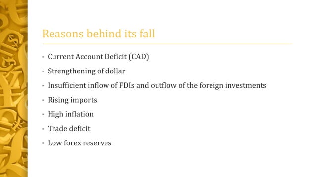 Devaluating indian currency | PPT