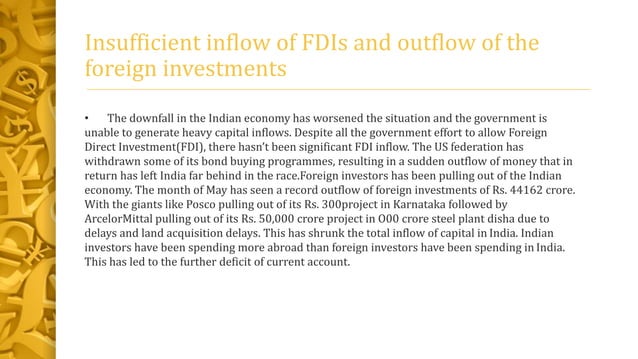 Devaluating indian currency | PPT
