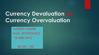 Devaluation by hadiqa | PPT