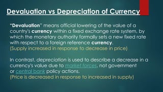 Devaluation by hadiqa | PPTX