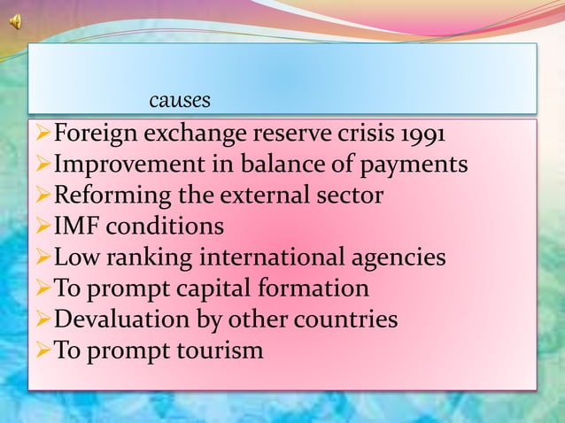 Devaluation of rupee | PPT
