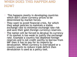 Devaluation presentation 1 | PPT