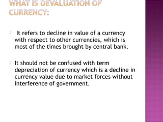 Devaluation presentation 1 | PPT