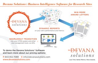 Devana Solutions Real-Time Business Intelligence for Clinical Research ...