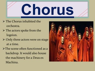 Greek Tragedy Chorus