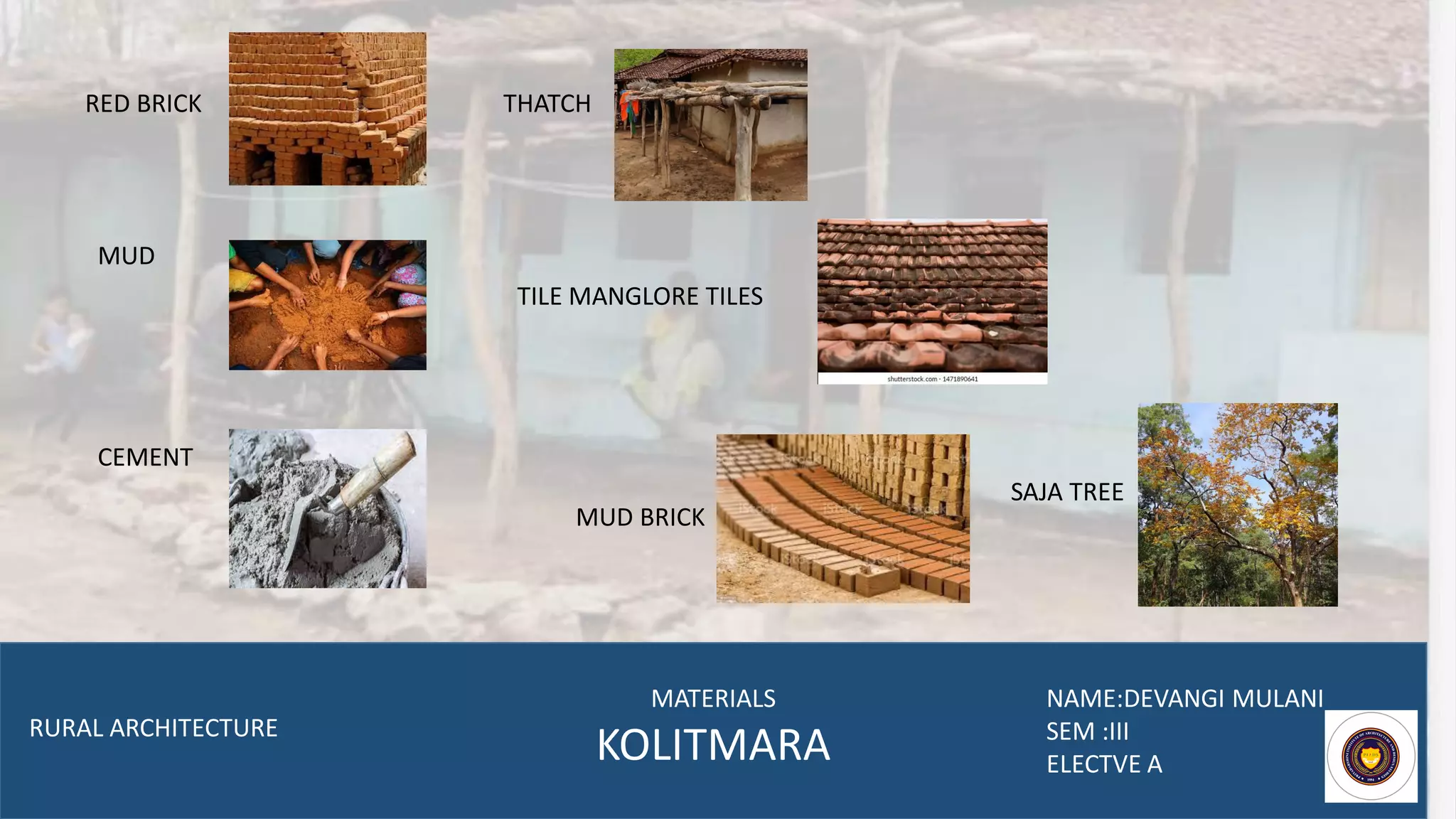 vidarbh region rural architecture ( gond houses ) | PDF