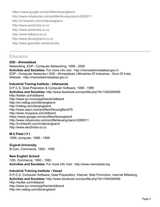 Devang seoindia barotseo_expert_india_ahmedabad_india | PDF