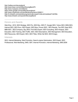 Devang seoindia barotseo_expert_india_ahmedabad_india | PDF