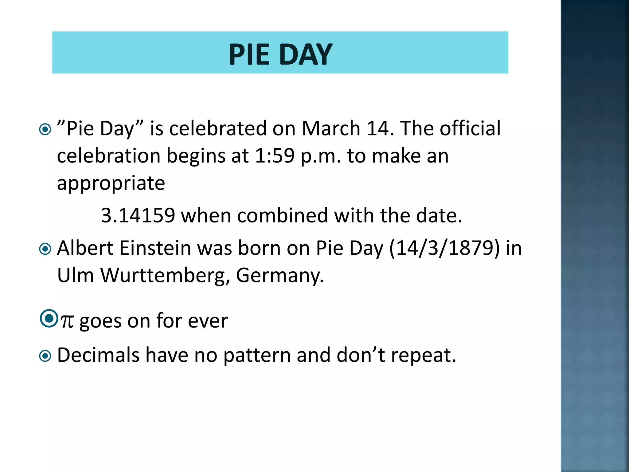 History of pie | PPTX