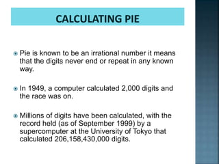 History of pie | PPTX