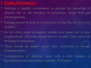 Health and Hygeine PPT | PPTX