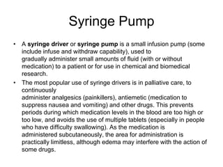 McKinley T34 Syringe Pump | PPTX