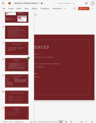 Personal Brand Exploration. Personal Brand | PDF