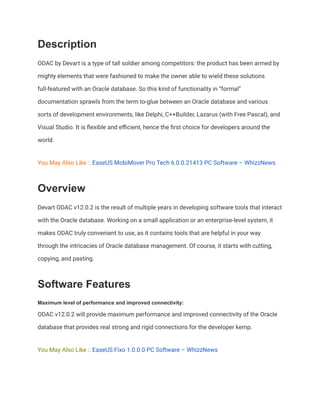 Devart ODAC V12.0.2 for Alexandria PC Software – WhizzNews.pdf
