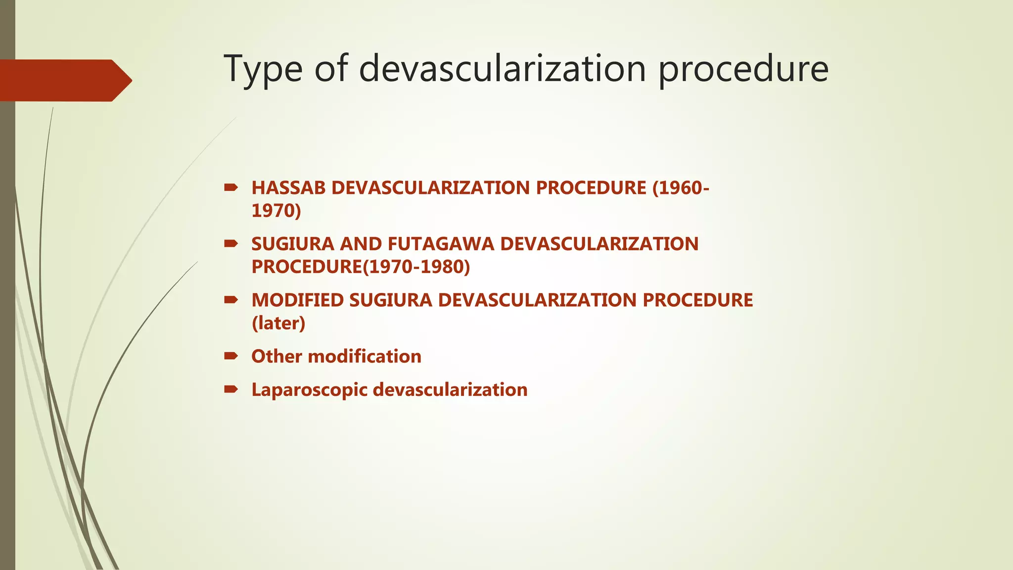 Devascularization in portal hypertension.dr quiyum | PPTX