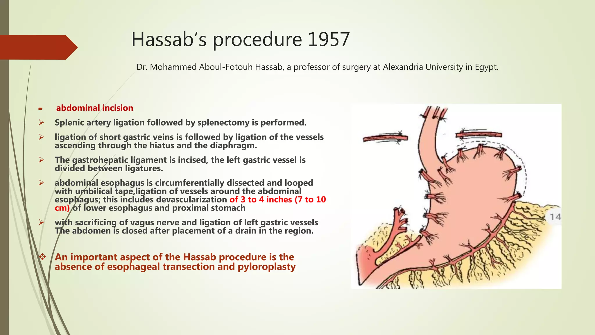 Devascularization in portal hypertension.dr quiyum | PPTX