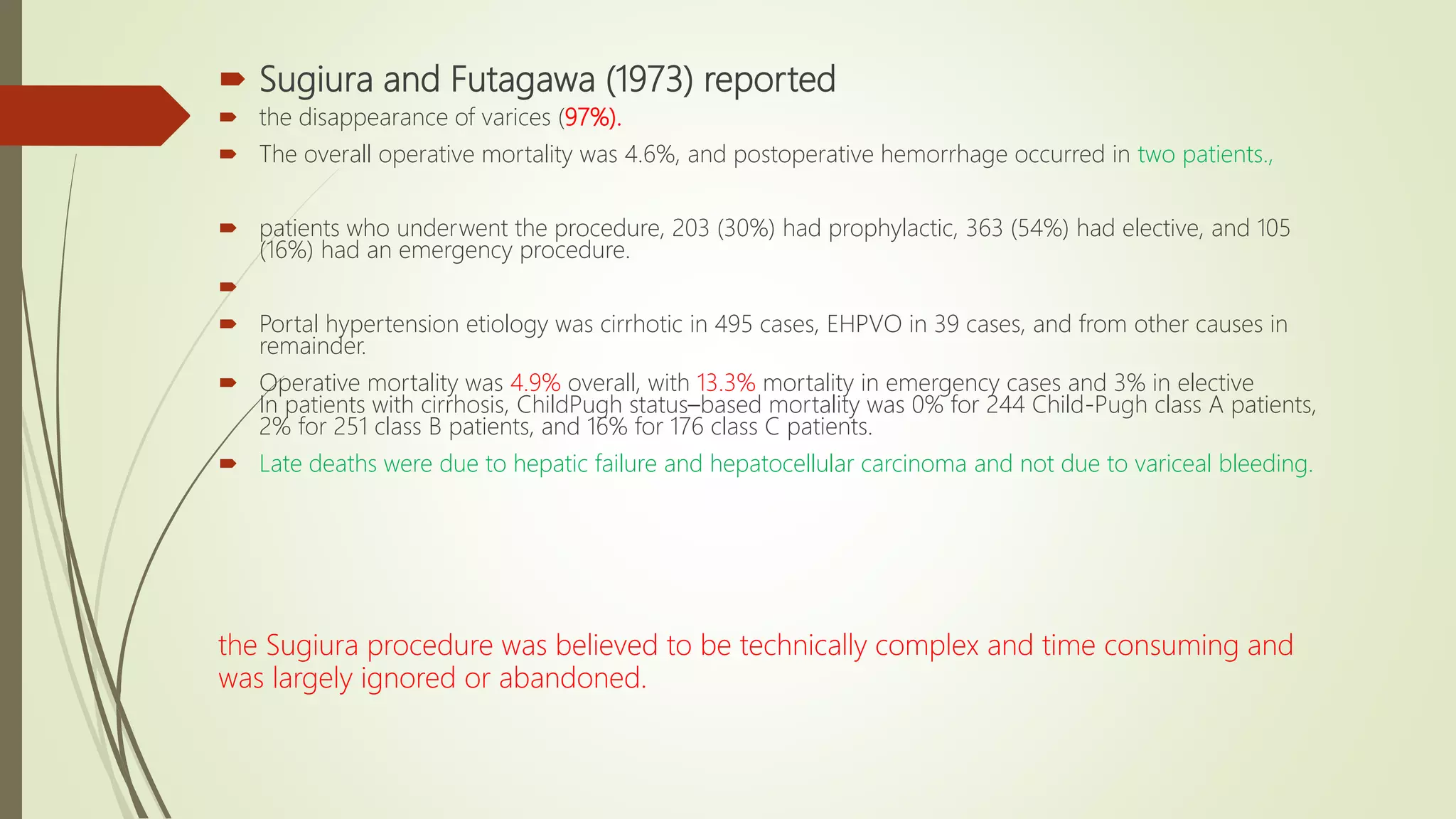 Devascularization in portal hypertension.dr quiyum | PPTX