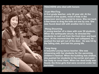 Devastating Sichuan Earthquake | PPT