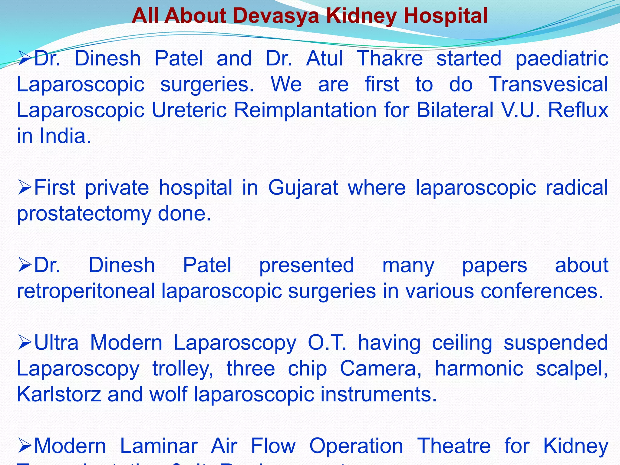 Kidney Hospitals in India – Laparoscopic Surgery, Lithotripsy Centre ...
