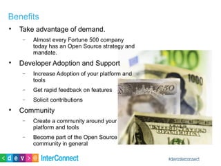 Open up your platform with Open Source and GitHub | PPT